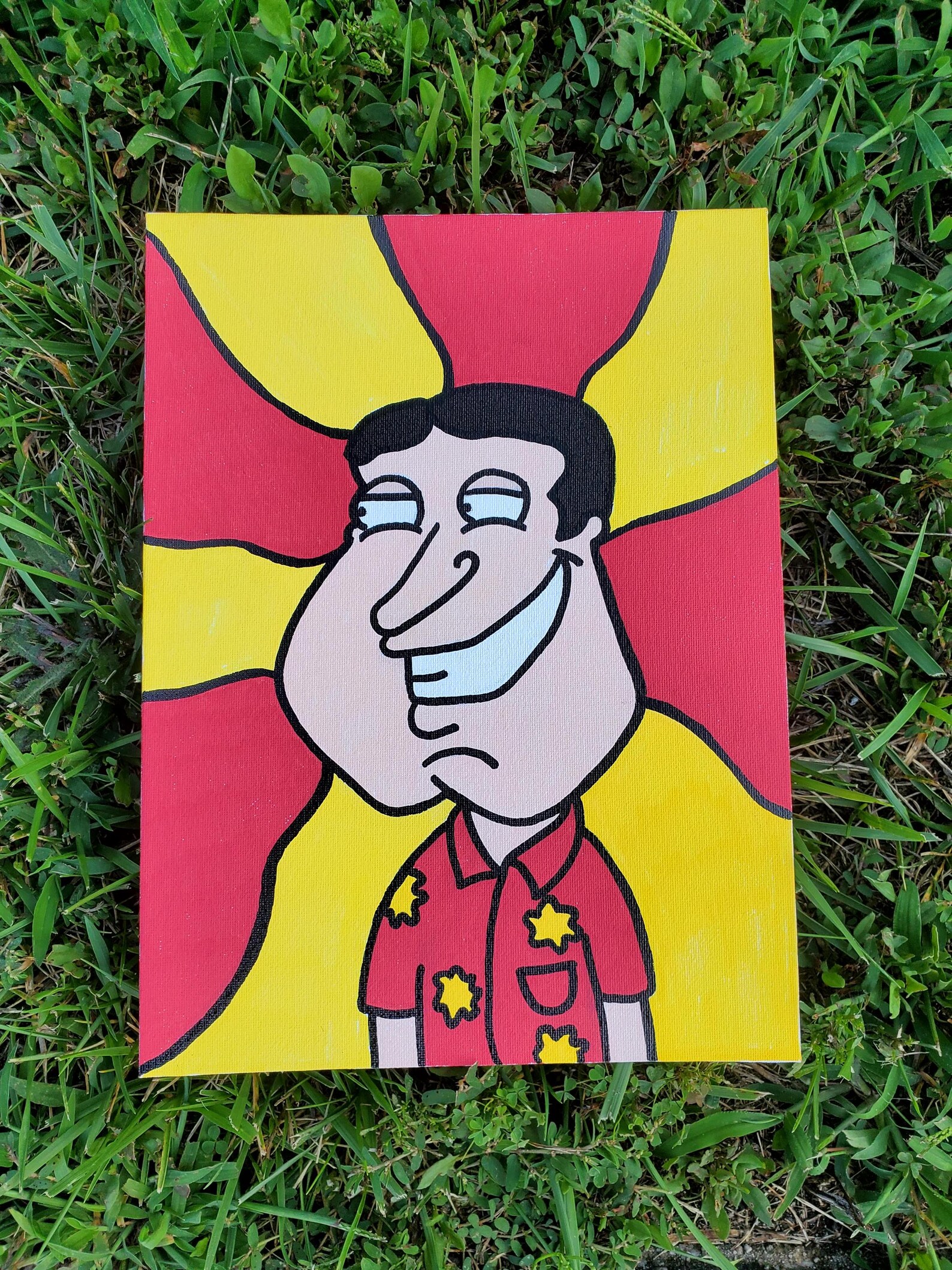 Quagmire Handmade Panel 9x12 Painting - Etsy