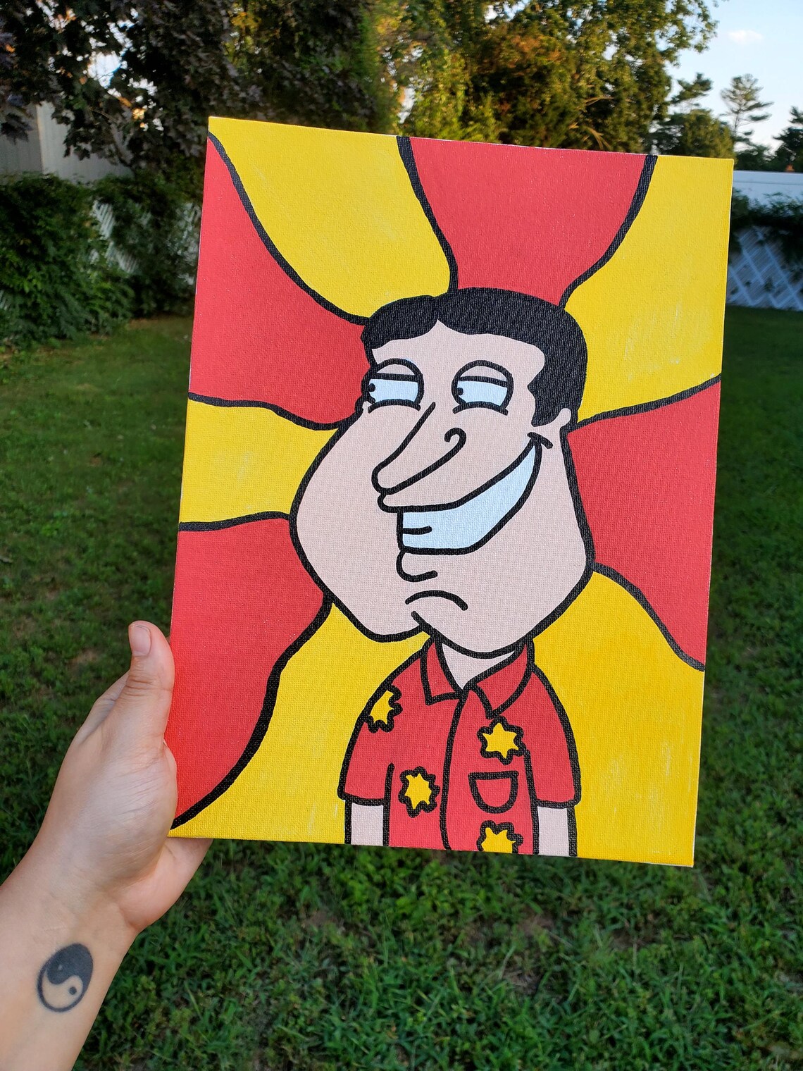 Quagmire Handmade Panel 9x12 Painting - Etsy