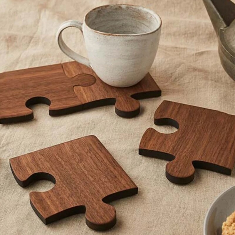 Puzzle Coasters - Etsy