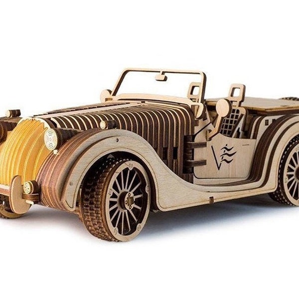 Glowforge File Car Model - Etsy