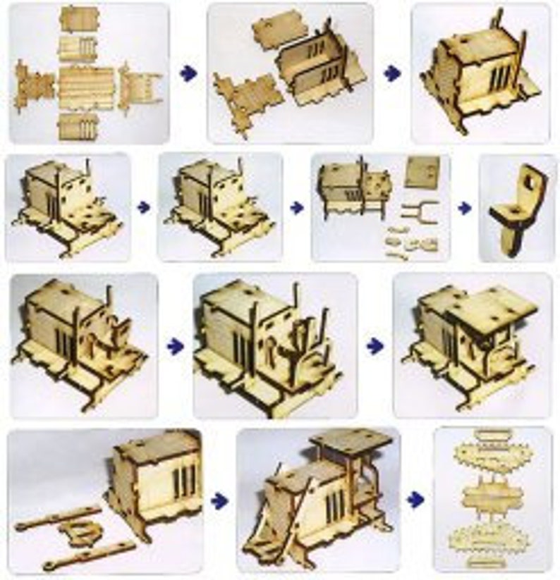 Laser Cut Bulldozer 3D Model Kit Cdr Ai Dxf Eps Pdf SVG - Etsy