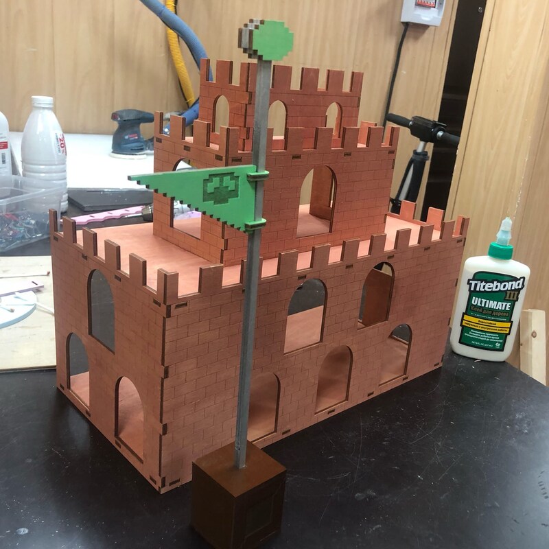 Princess Castle Dxf - Etsy