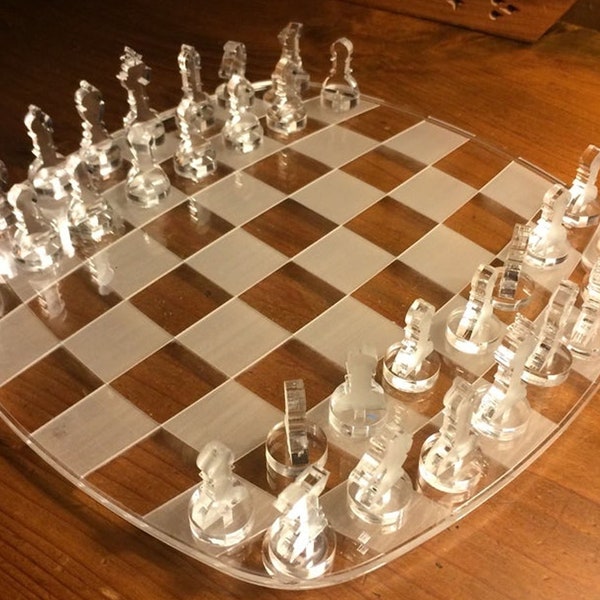 Laser Cut Chess Set - Etsy