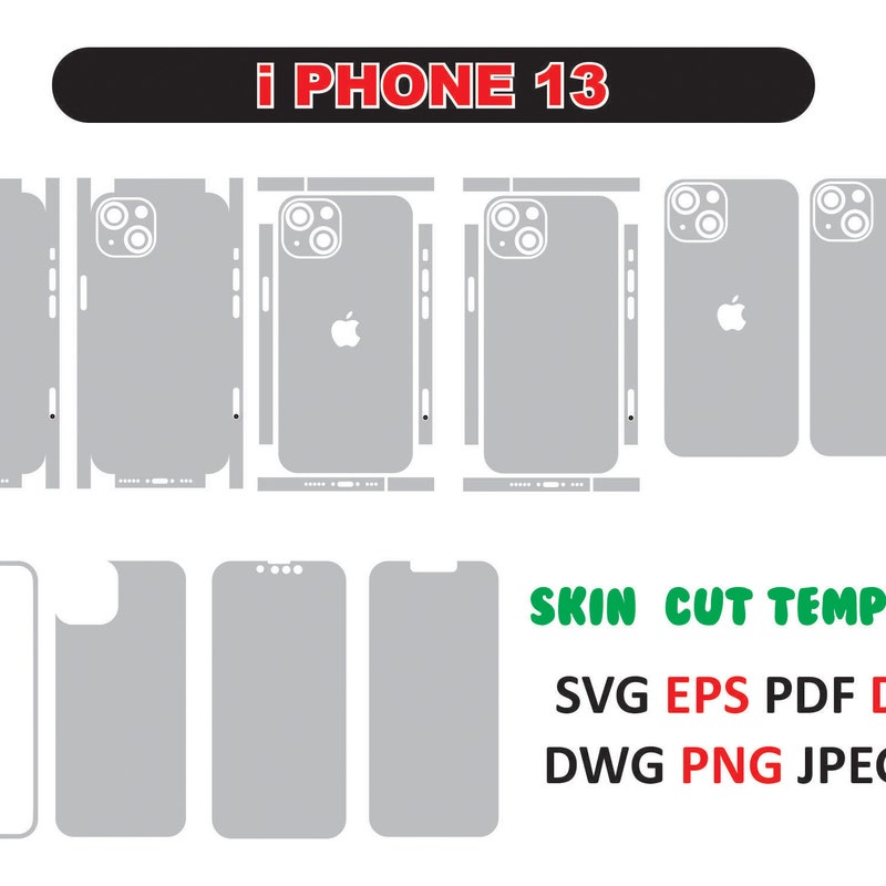 iPhone Back Sticker - Etsy