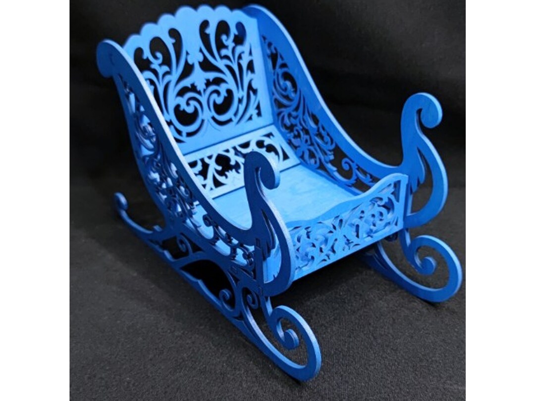 Sledge Laser Cut File, Engrave Files, DXF/ SVG / EPS / / Decoration ...