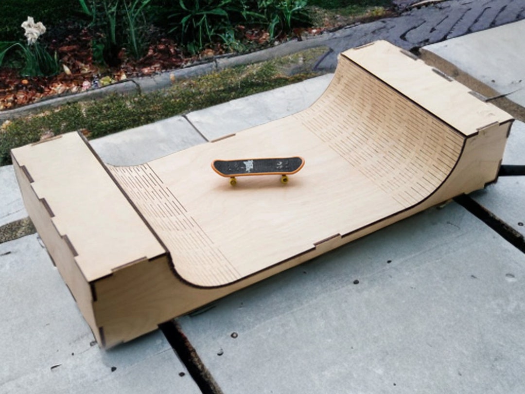 Fingerboard Ramp Laser Cut Digital Template Instant Download Svg, Dxf ...