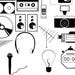 Vintage Gadget Clipart: Perfect for Digital & Print Designs | Old Tech ...