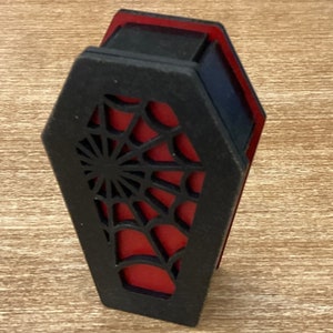 Halloween Coffin Treat Box SVG DXF EPS Cricut Cnc Vector - Etsy