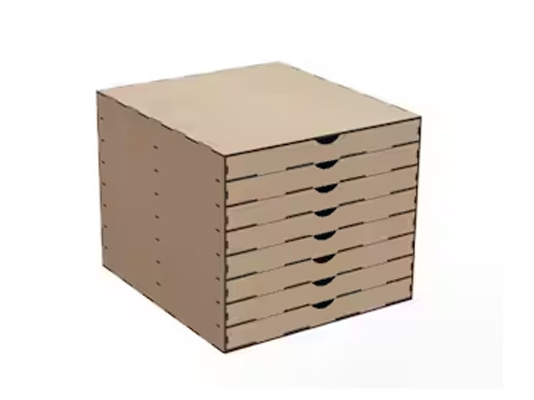 Laser Cut Wooden Desktop Organizer Svg File Storage Laser Cut Organizer ...