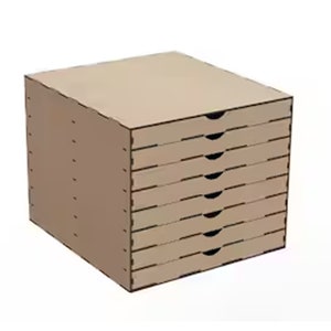 Laser Cut Wooden Desktop Organizer Svg File Storage Laser Cut Organizer ...