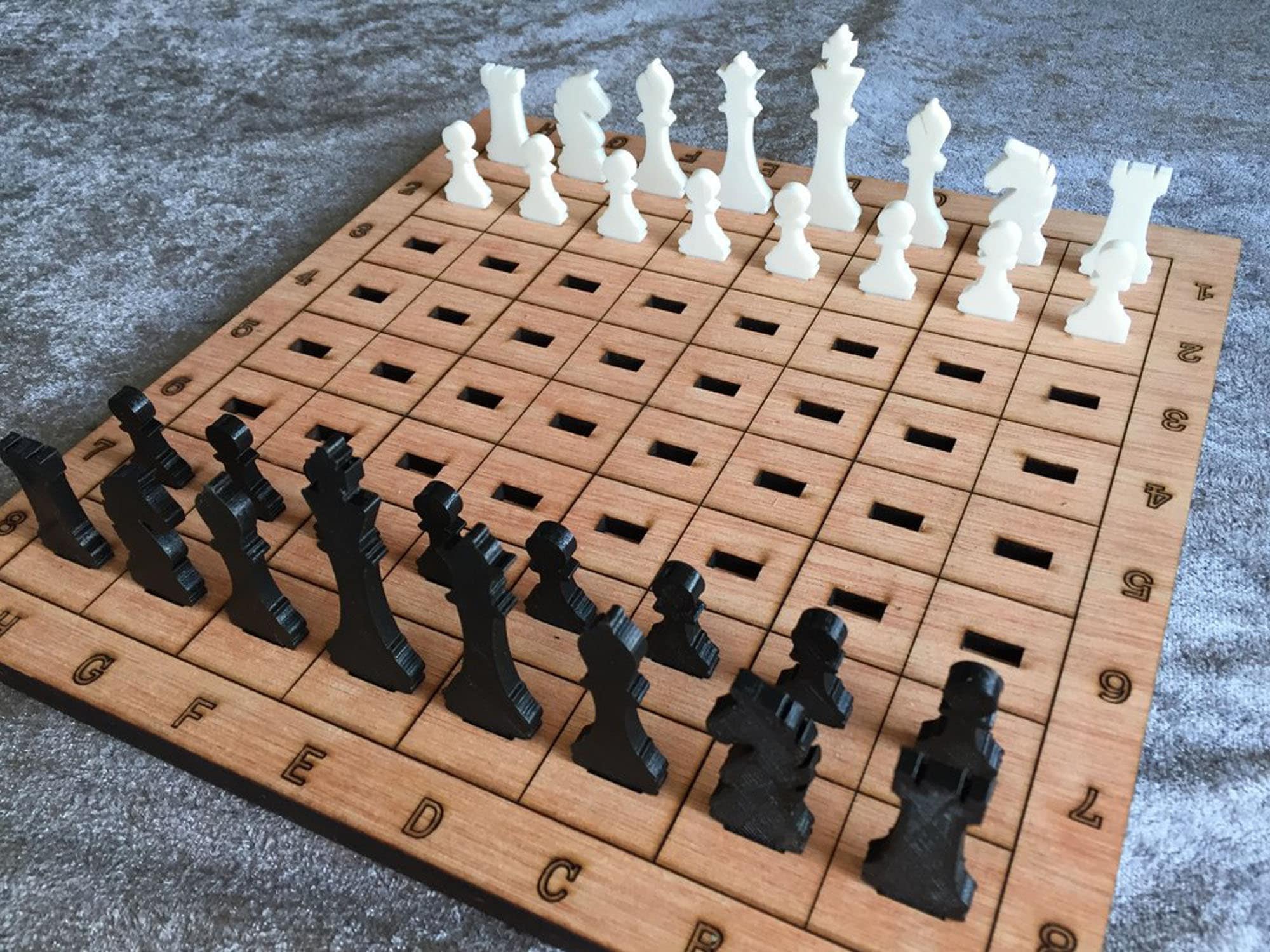 Laser Cut Chess Set CNC Chess SVG Chess Cnc Chess Dxf - Etsy Australia