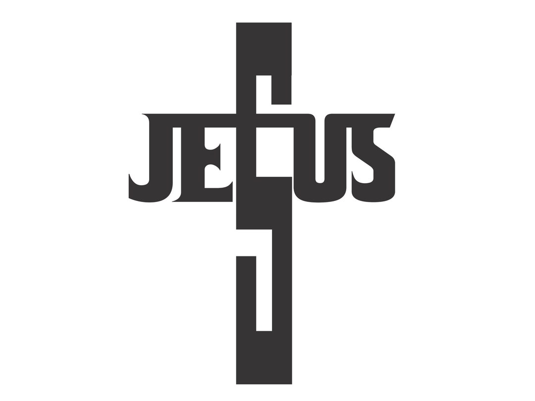 Jesus Cross Dxf Files Jesus Cross Laser Cut Jesus Cross Svg File for ...