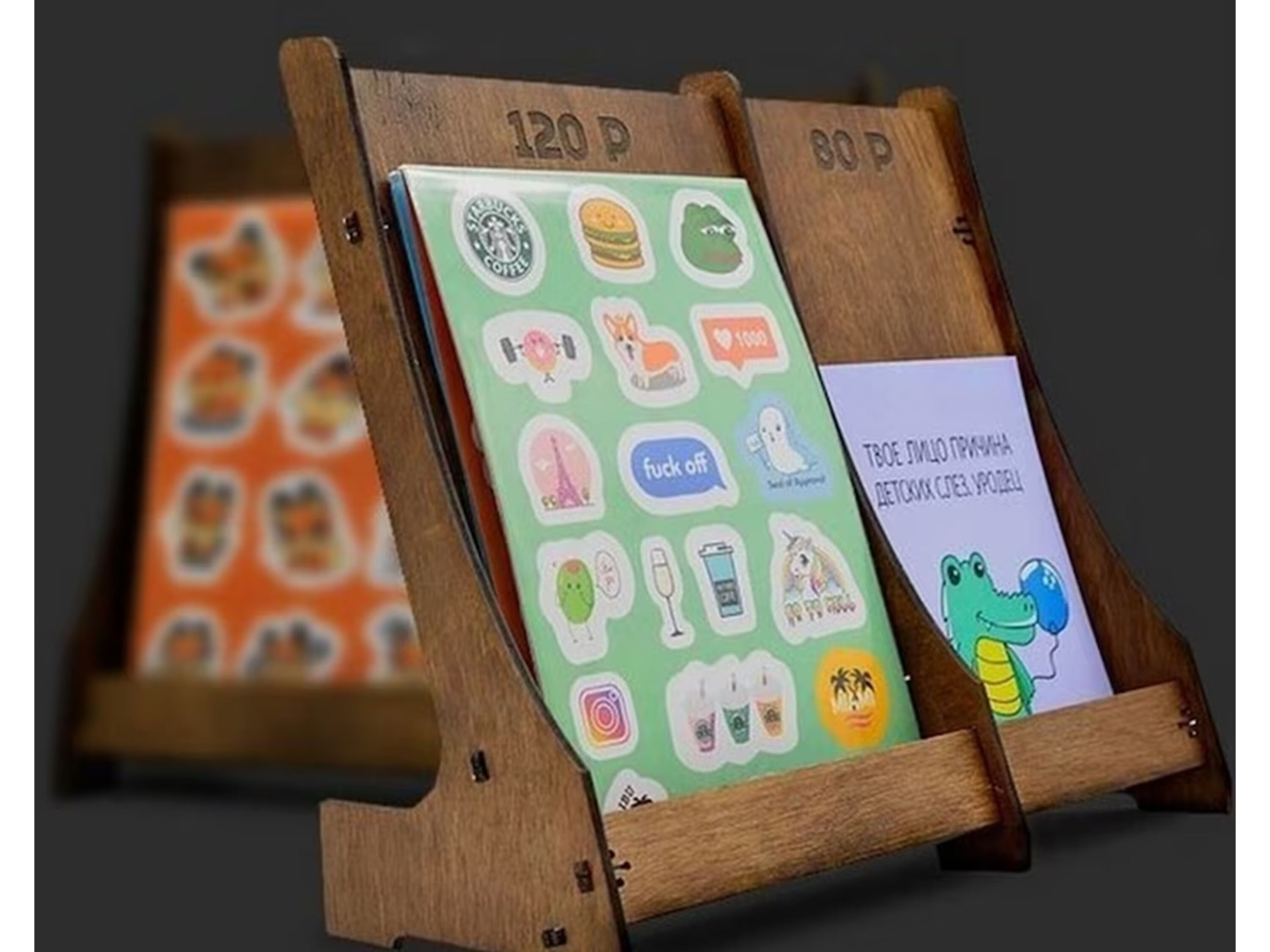 Wooden Display Stand Laser Cut Svg File Wooden Display Stand - Etsy