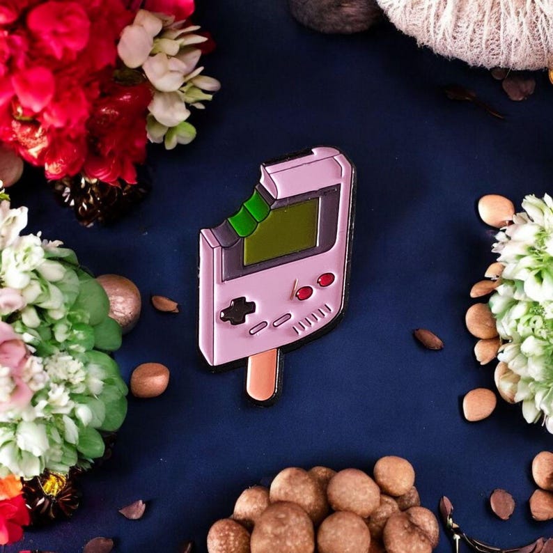 Old Nintendo Cake Pop Pin - is It Cake or Real? - Funny Hard Enamel ...