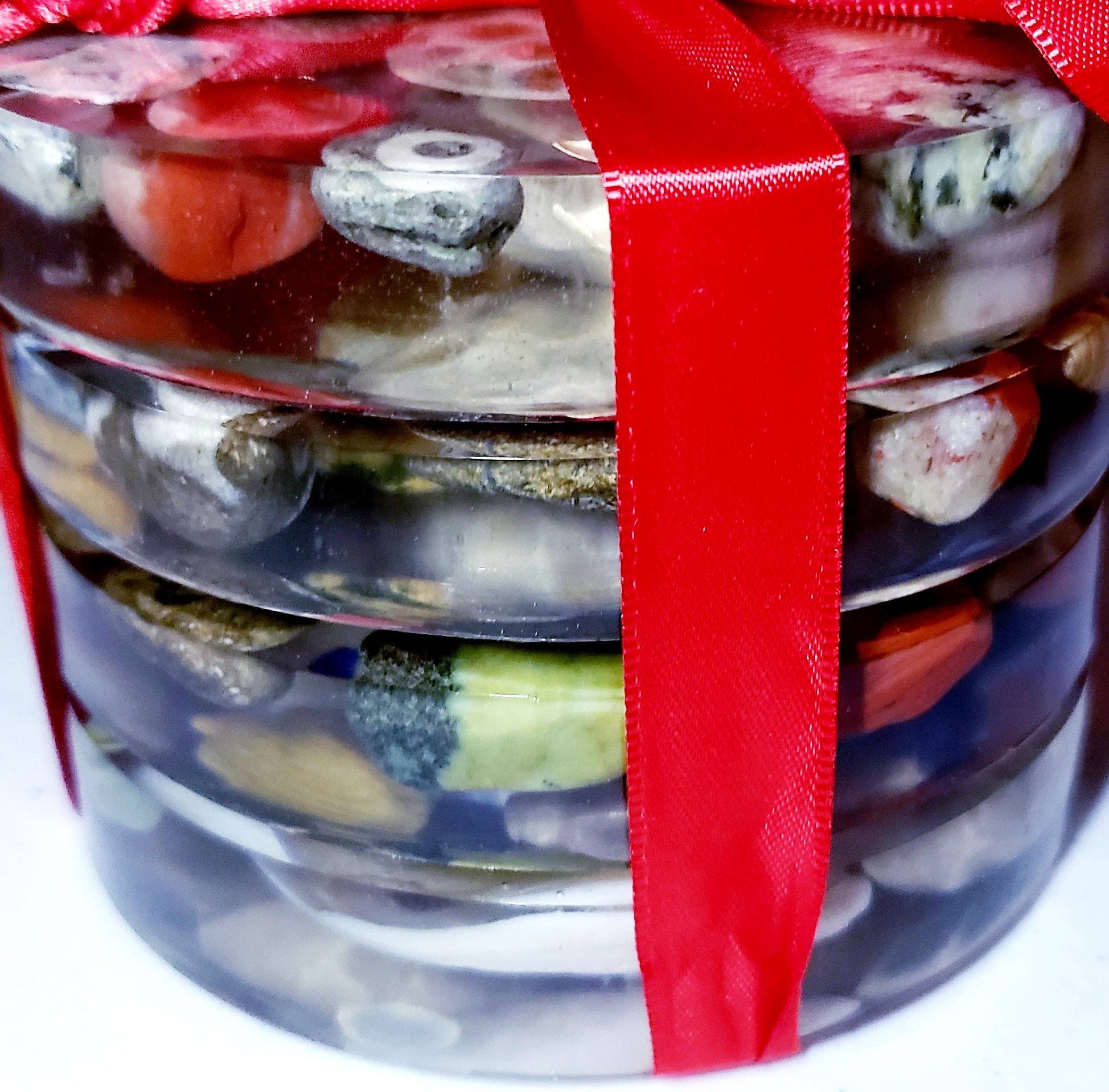 Michigan Petoskey Stone Puddingstone Lake Huron Rocks Stone Resin ...