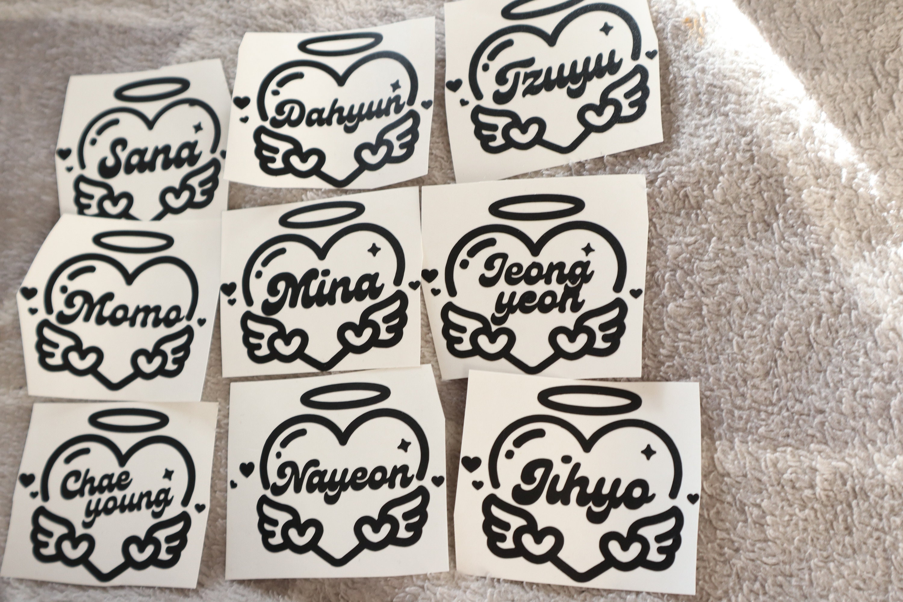 TWICE Lightstick Holographic Decal Stickers for Once // Kpop - Etsy
