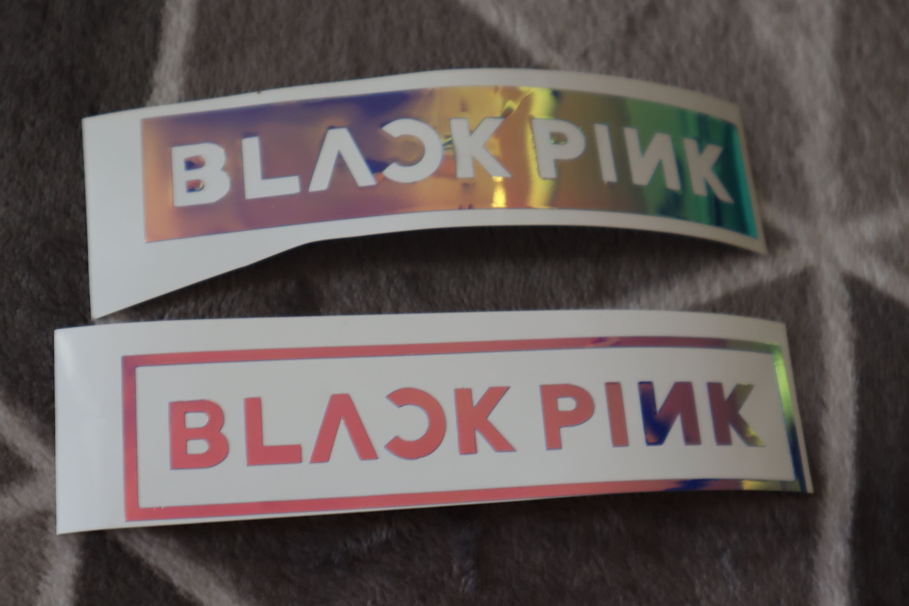 BLACKPINK Logo Holographic Decal Stickers for Blinks // Kpop - Etsy ...