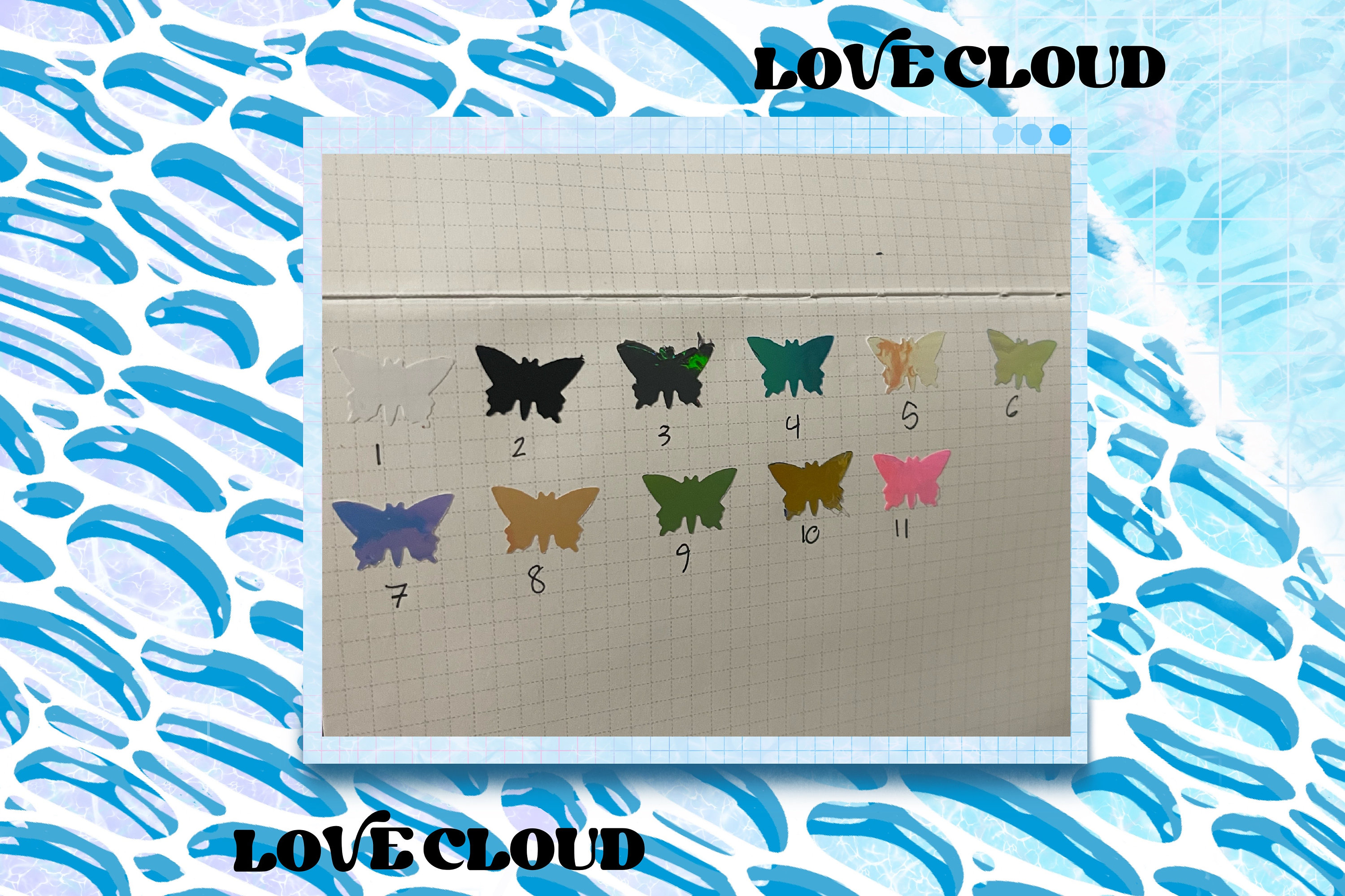 TWICE Lightstick Holographic Decal Stickers for Once // Kpop Heart ...