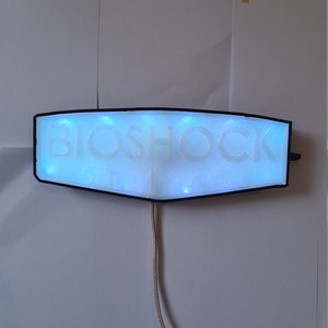 Bioshock Logo Wall Light - Etsy