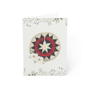 Greeting Cards Navajo Basket White Flowers Wedding Engagement ...