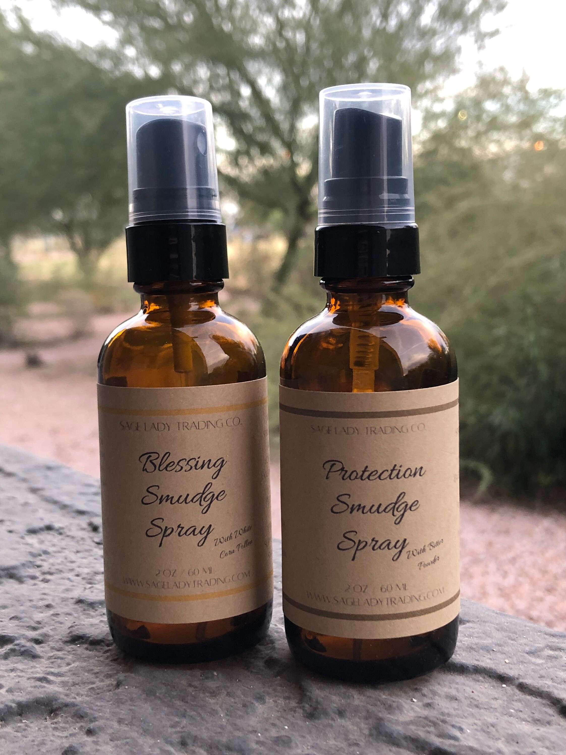Smokeless Smudge Spray Gift Set: BLESSING Spray and PROTECTION - Etsy