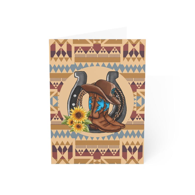 Rustic Cowboy Greeting Cards - Elegant Western Cards for All Occasions ...