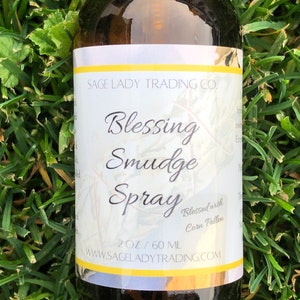 Blessing Smokeless Smudge Spray, Native American Indigenous Owned Shop ...