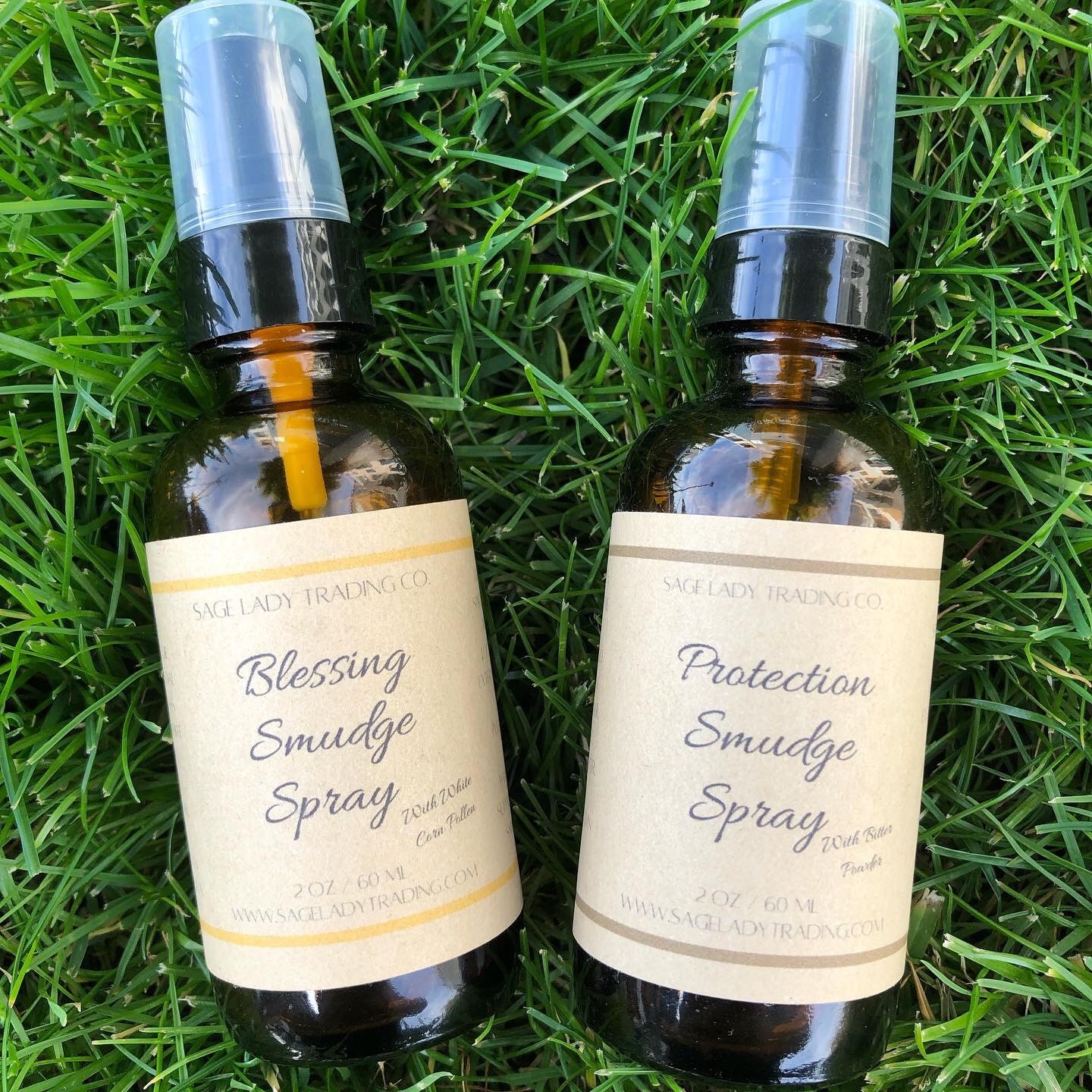 Smokeless Smudge Spray Gift Set: BLESSING Spray and PROTECTION - Etsy