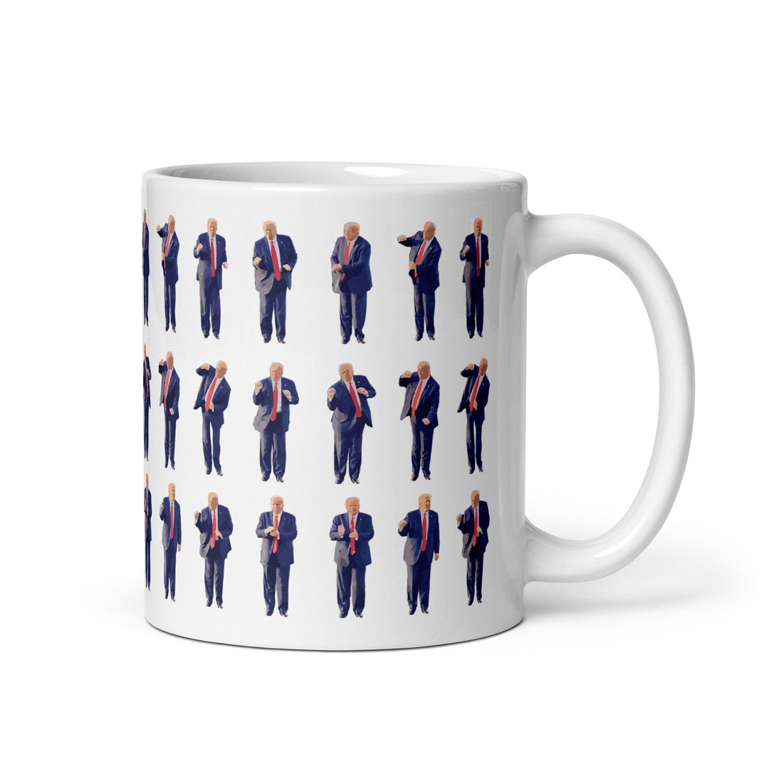 POTUS 45 Dance Mug, Trump Dance Mug, Save America Coffee Cup, Trump ...