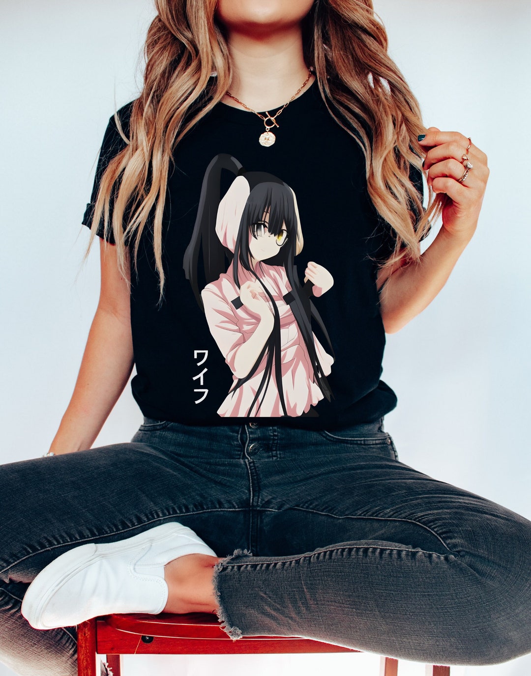 Waifu Shirt, Anime Shirt, Katakana Kawaii Tshirt, Senpai Otaku T Shirt ...