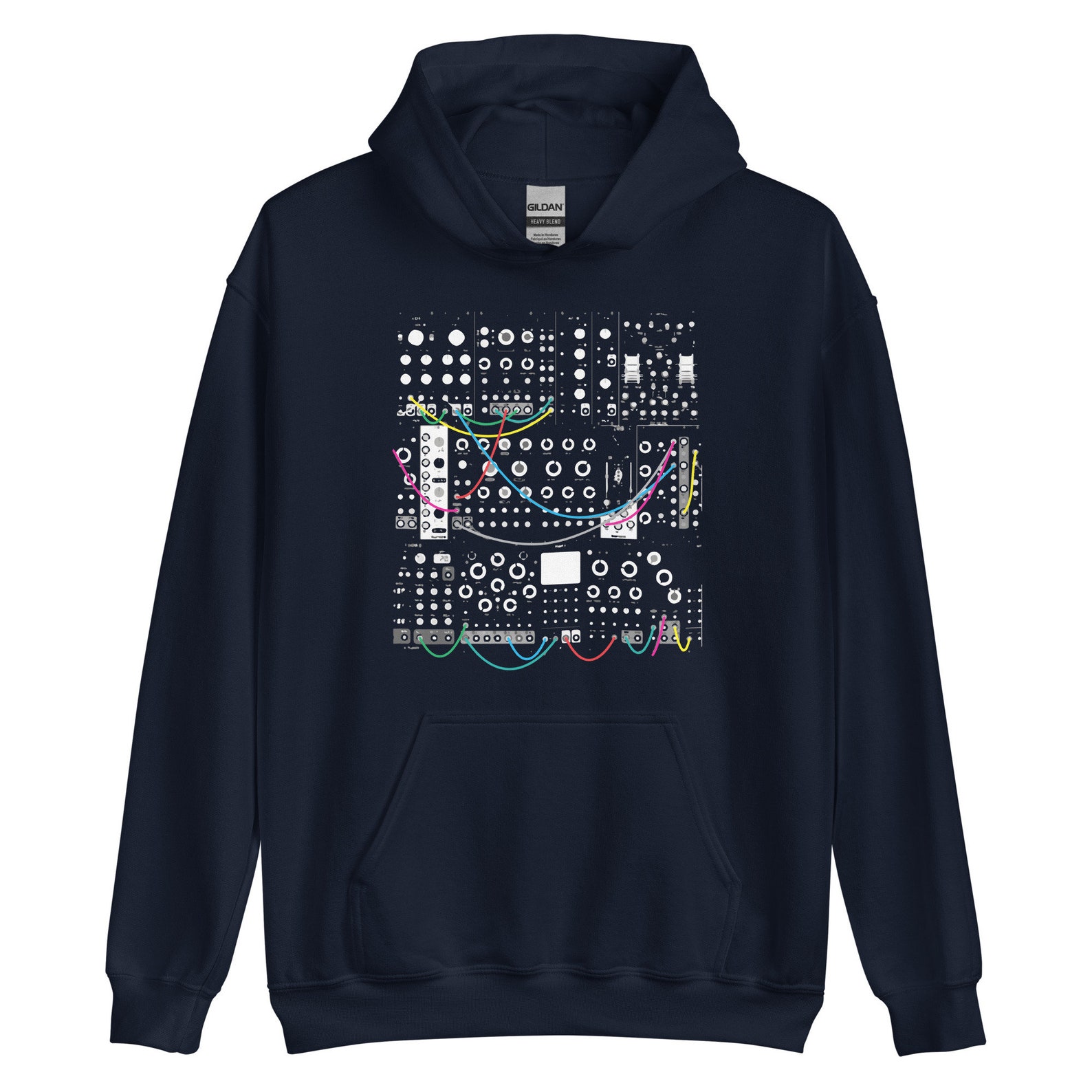 Synth Lover Synthesizer Hoodie Modular Synth Beat Maker - Etsy