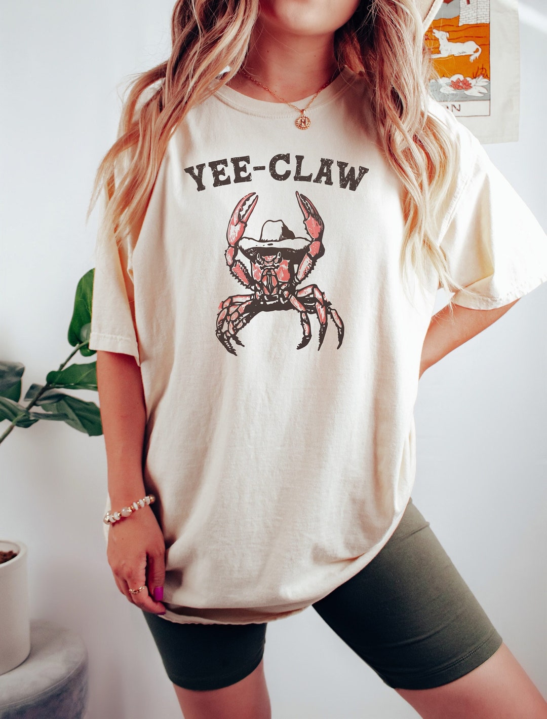 Yee Claw Yee Haw Crab Shirt, Comfort Colors Tee, Cowboy Crab Meme Shirt, Sarcastic T Shirt ...