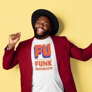 Funk University Shirt, Funk Shirt, 70s Style Shirt, Retro Vintage Shirt ...