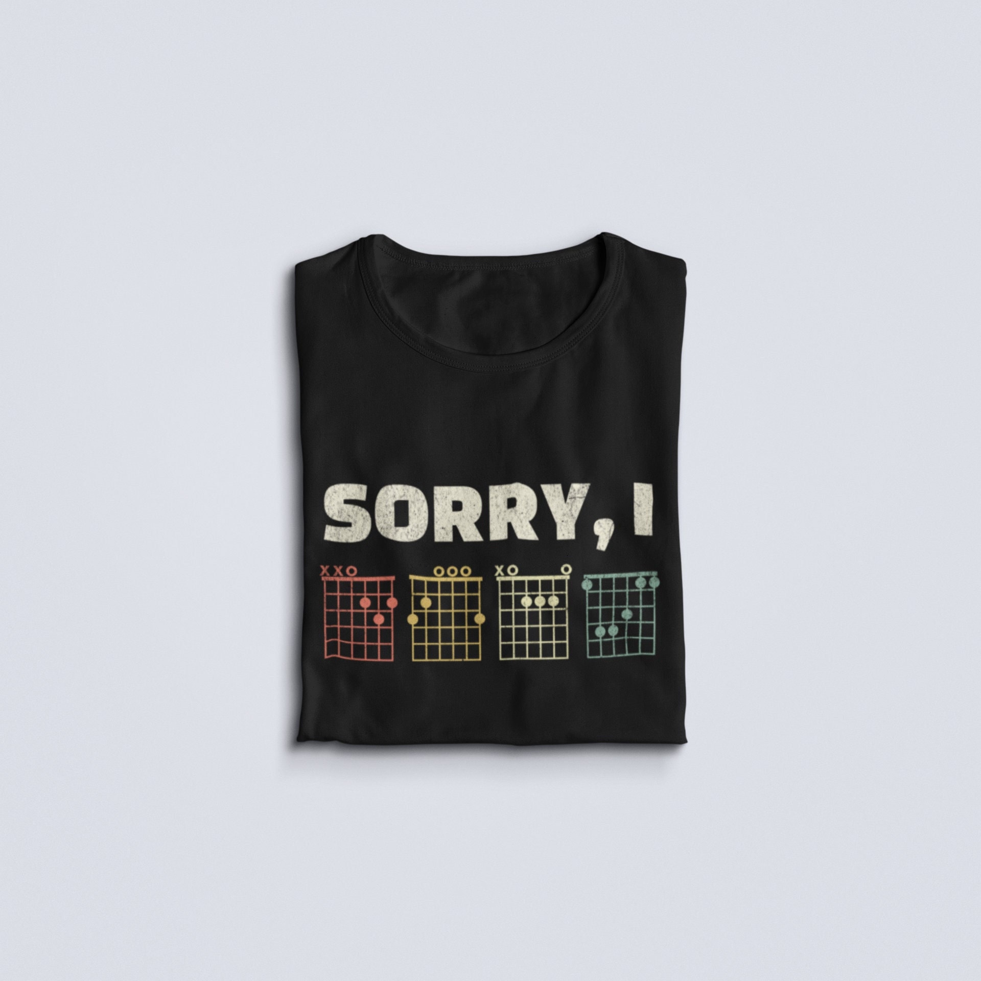 Sorry, I DGAF Shirt, Guitar Chords Tshirt, Funny Musician Gift, Guitar ...