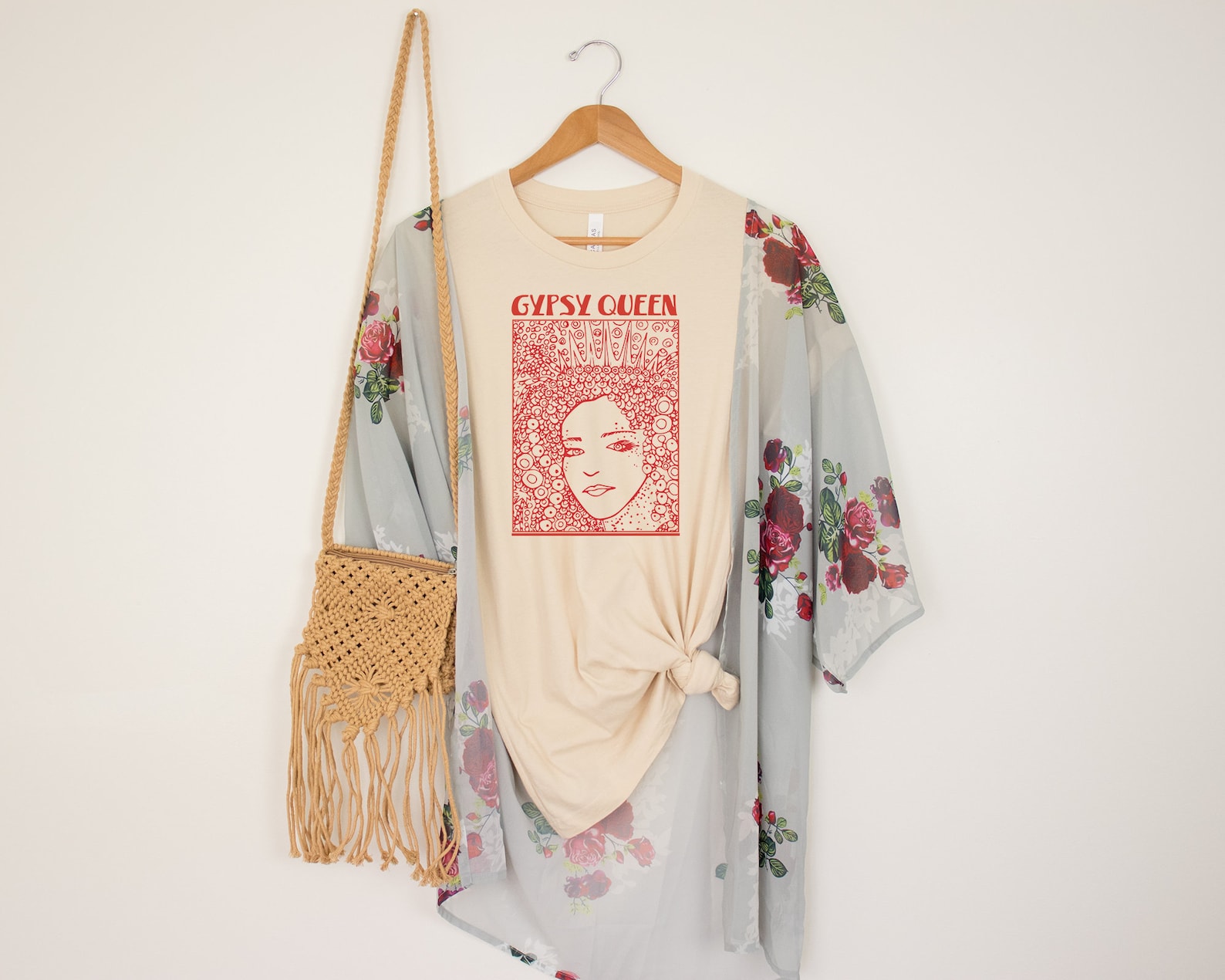 Gypsy Queen Shirt, Bohemian Tshirts, Hippie T-shirts, Boho Gypsy Shirt ...