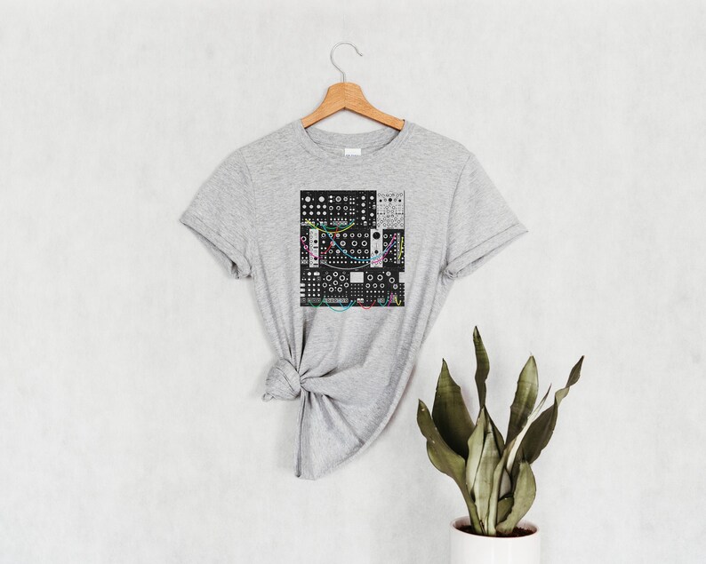 Synth Lover, Synthesizer Shirt, Modular Synth, Beat Maker Gift, Music ...