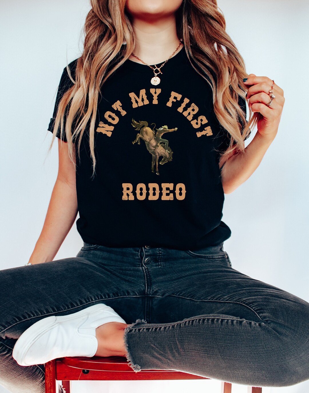 Not My First Rodeo Shirt, Rodeo Graphic Tee, Country Tshirt, Western T ...