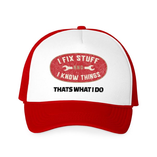 I Fix Stuff and I Know Things Hat - Etsy