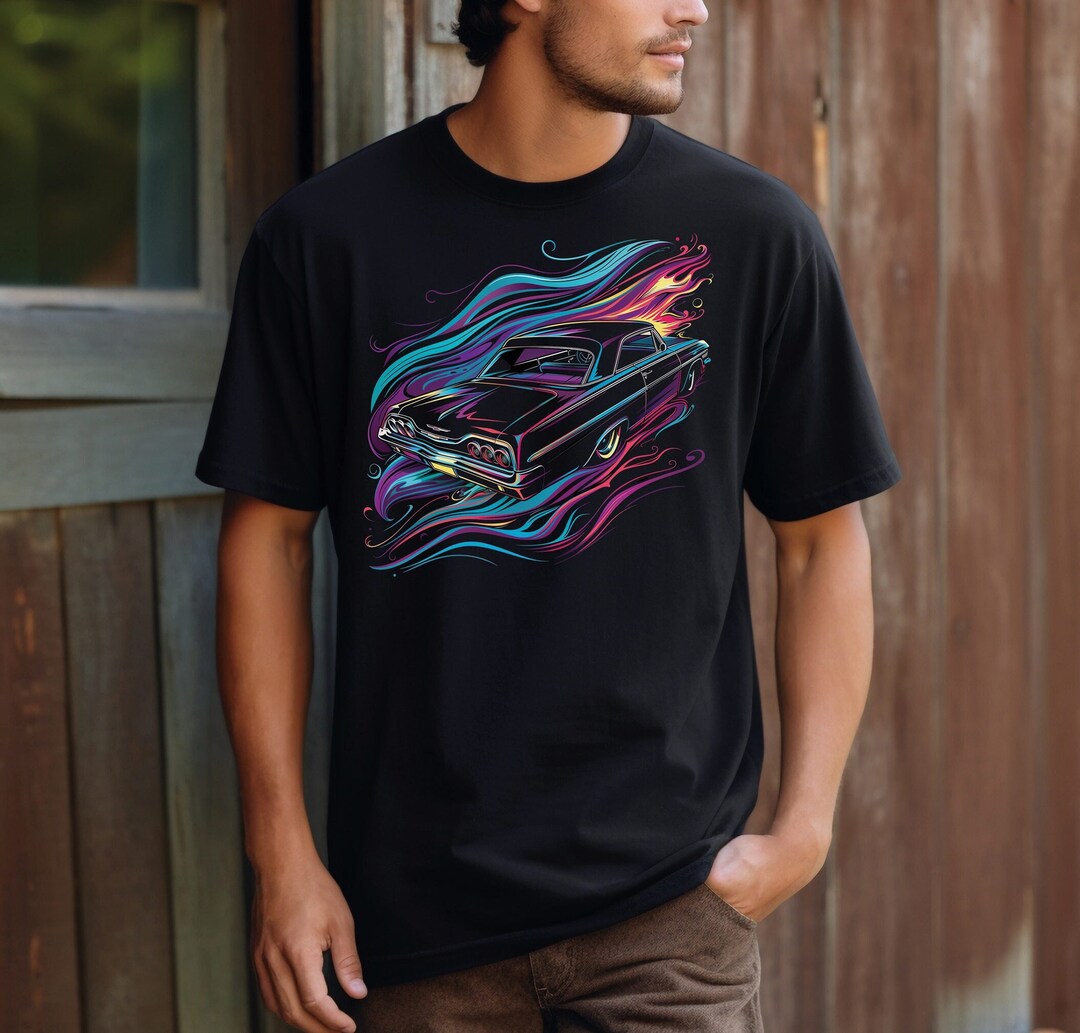 Lowrider Shirt, Los Angeles Tshirt, Lowrider Clothing, Chevrolet Impala ...