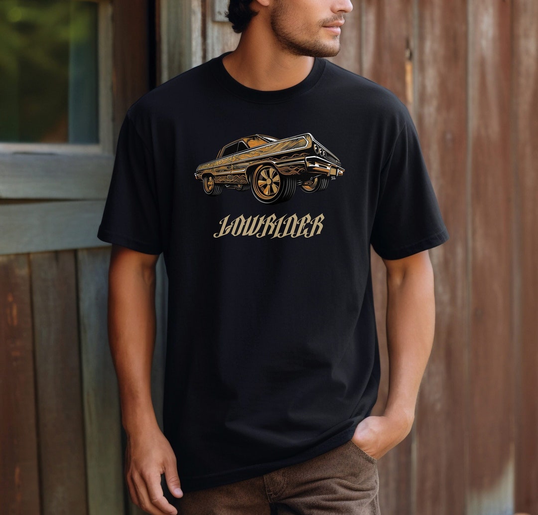Lowrider Shirt, Los Angeles Tshirt, Lowrider Clothing, Chevrolet Impala ...