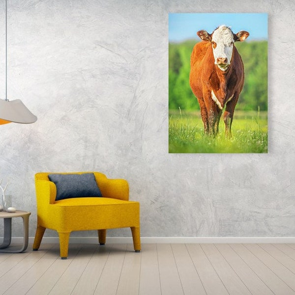 Cow Portrait - Etsy