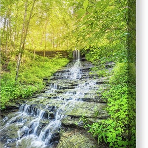 Falls Hollow Print,canvas Print, Nature Photograph, Waterfall Print ...