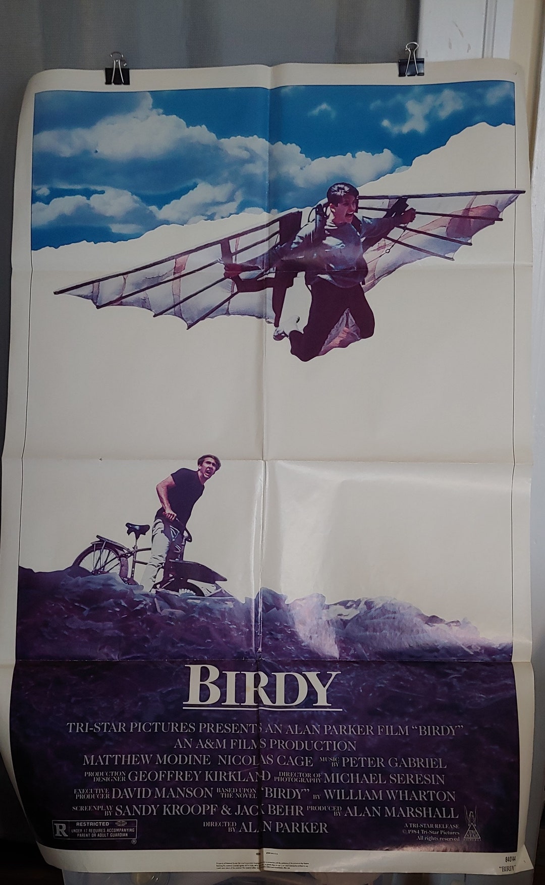 1984 "birdy" Starring Matthew Modine & Nicolas Cage Original Movie ...