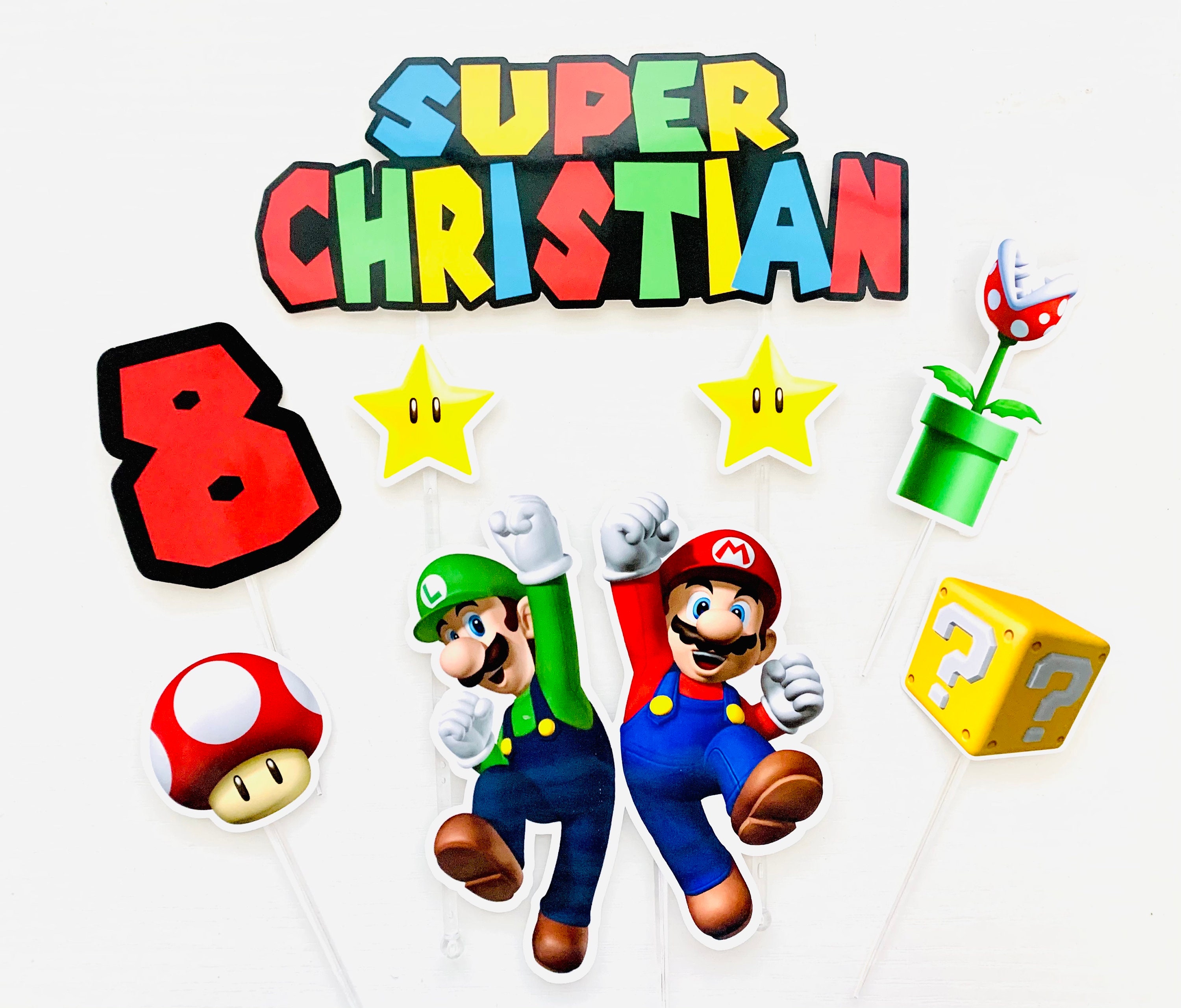 Super Mario Bros Cake Topper Super Mario Bros Birthda - vrogue.co Super Mario Bros Cake Topper Super Mario Bros Birthda - vrogue.co