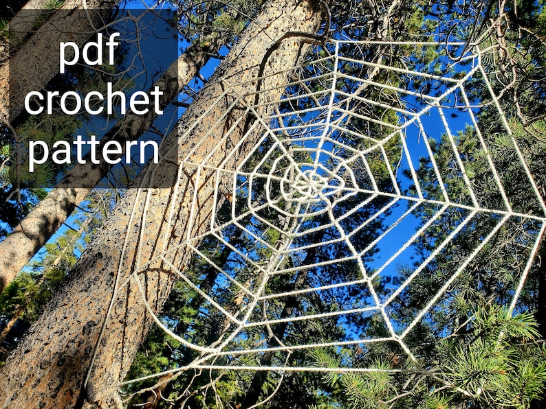 The Librarian's Web **crochet Pattern Only** - Etsy