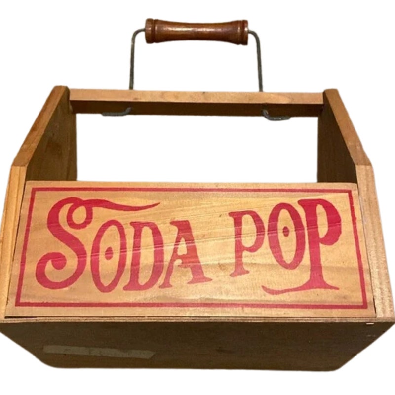 Soda Pop Crate - Etsy