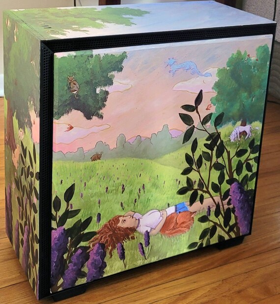 Custom Painted Computer Case - Etsy