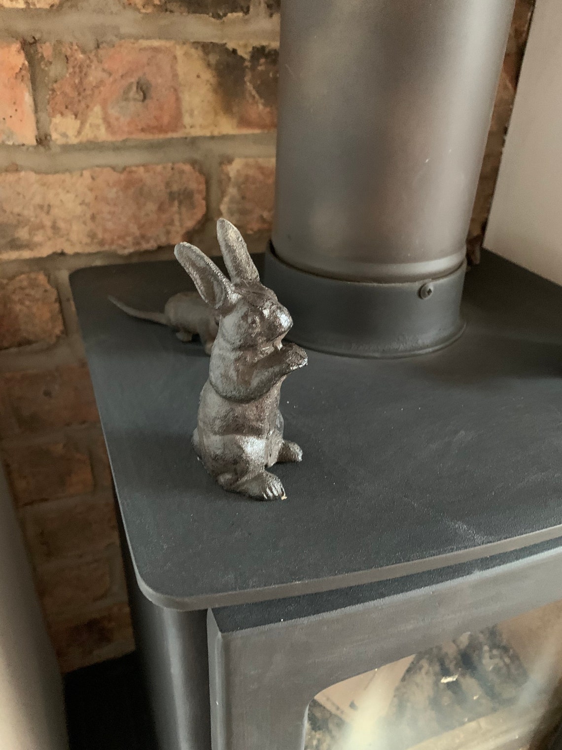 Cast Iron Rabbit - Etsy UK
