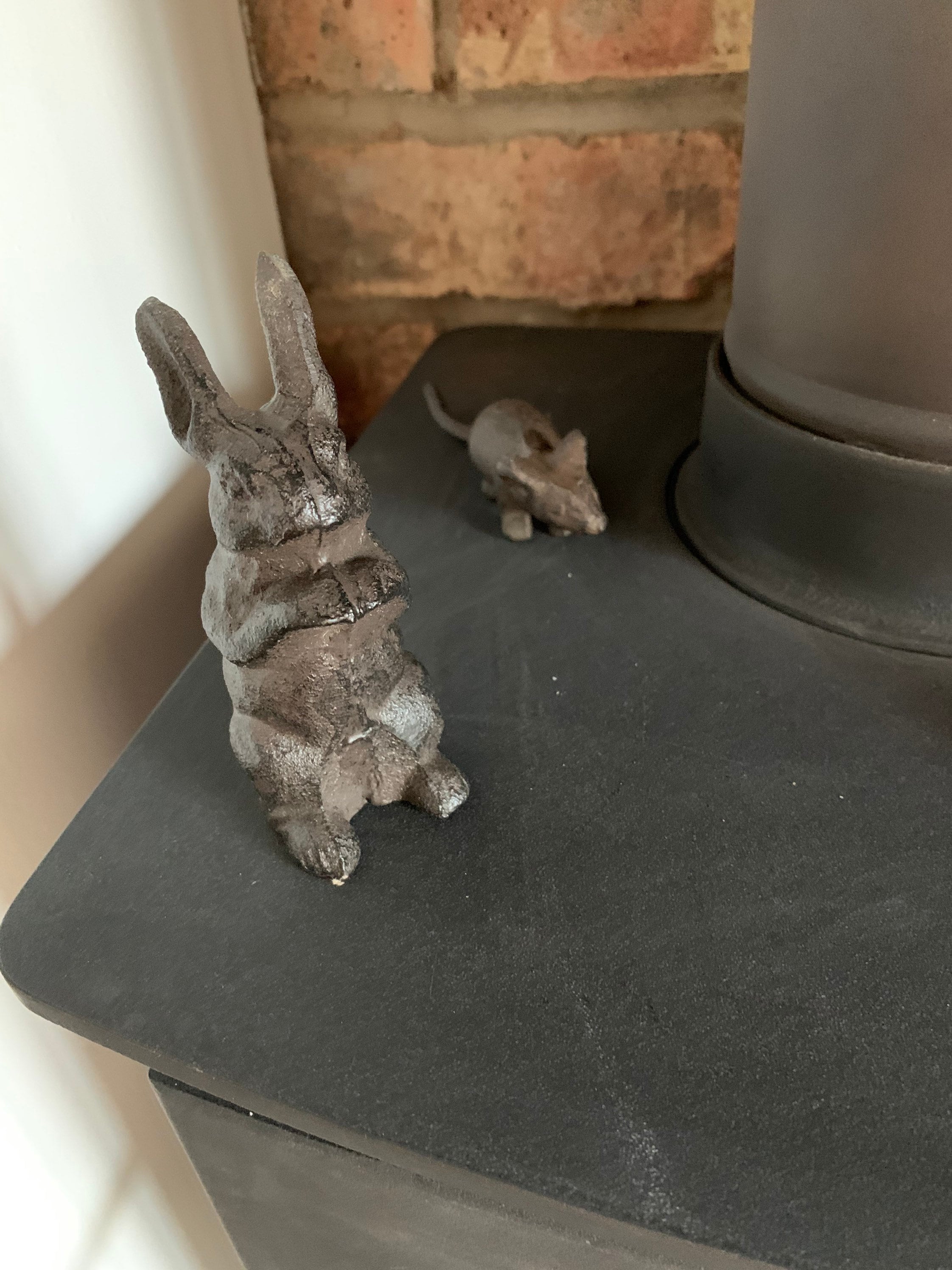 Cast Iron Rabbit - Etsy UK