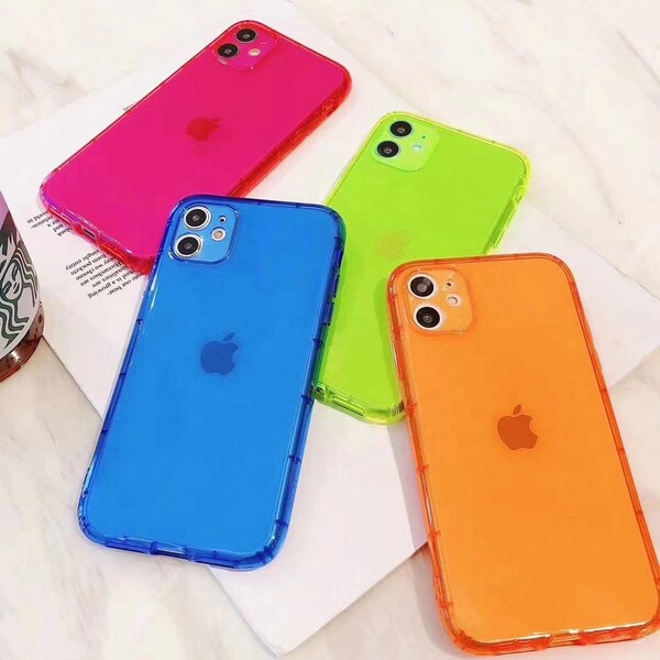Neon Iphone Case - Etsy
